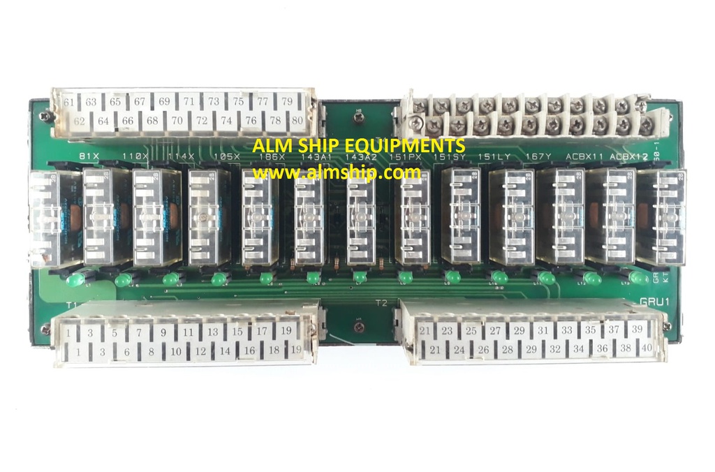 KT ELECTRIC KT-9660-10A GROUP RELAY UNIT | ALM SHIP EQUIPMENTS